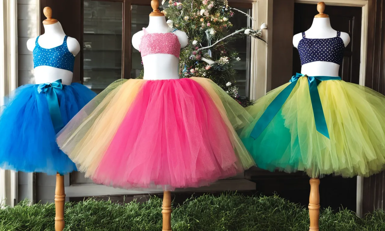 How To Make A Fabulous Fabric And Tulle Tutu - North Shore Crafts